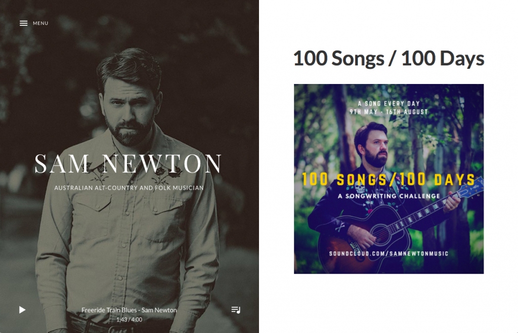 Artist Spotlight: Sam Newton — AudioTheme