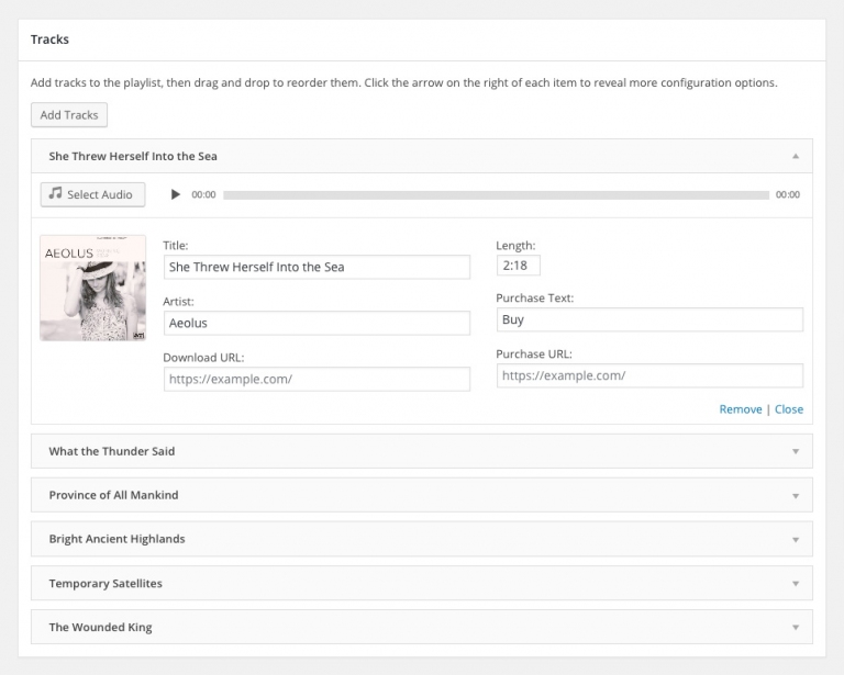 Cue Pro — Music Insights and Stats for WordPress by AudioTheme
