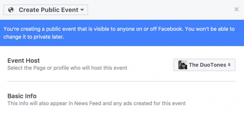 Using Facebook Events to Promote Your Band's Shows — AudioTheme