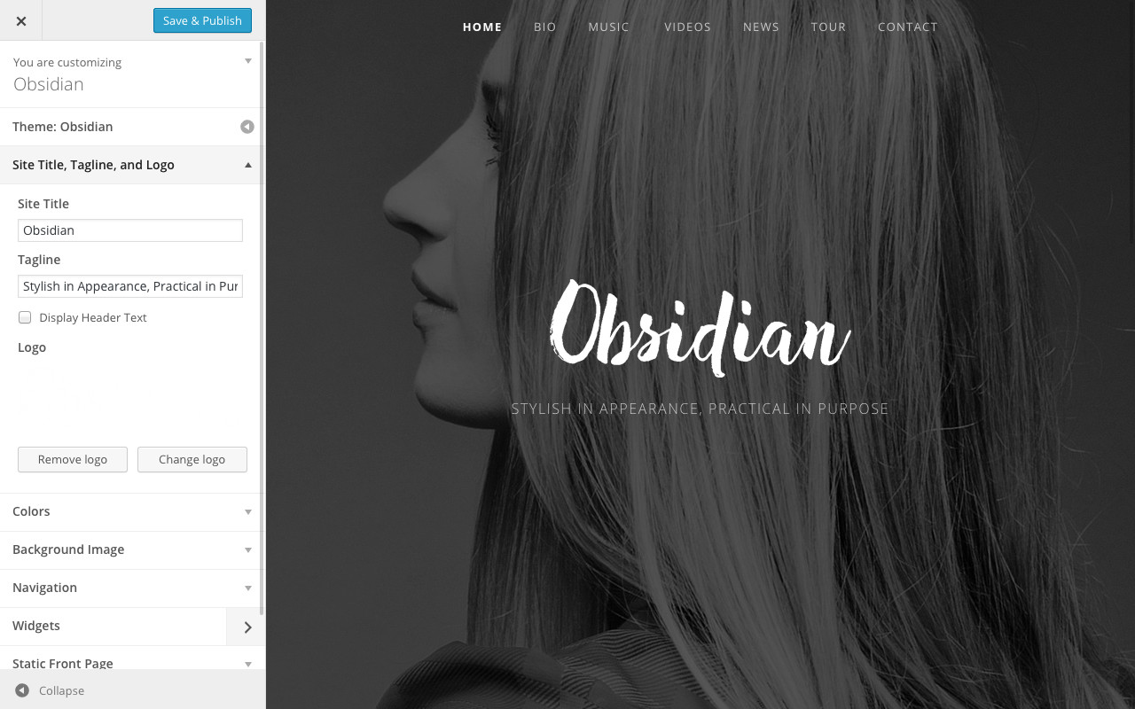 Obsidian — WordPress Music Themes by AudioTheme