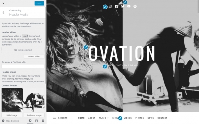 Ovation — WordPress Music Themes by AudioTheme